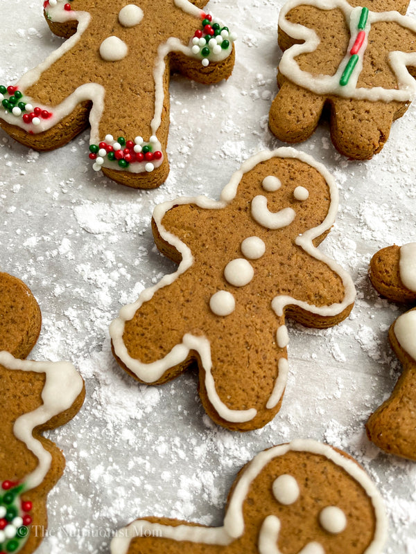 PROTEIN GINGERBREAD COOKIES (VEGAN) - Nutritionist Mom